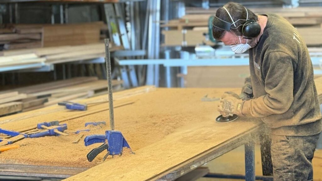Case Study: Creating a Custom, Distressed Timber Lining | Bowens